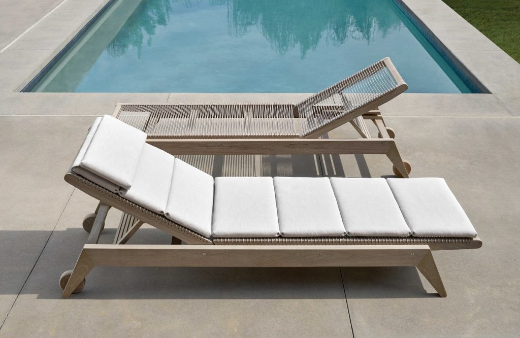Cat's Cradle Armless Chaise | Sutherland Furniture