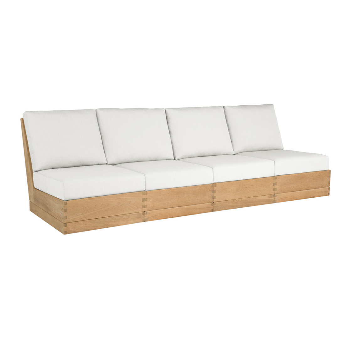 Poolside Elevated Four-Seat Sofa | Sutherland Furniture