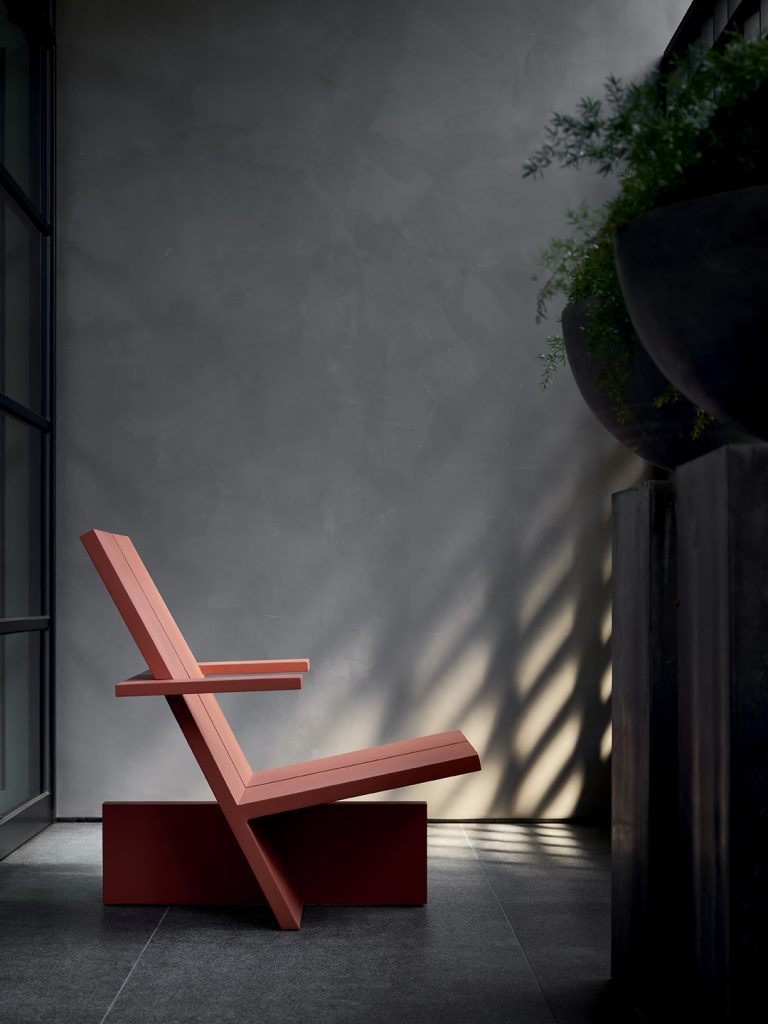 Wabi Sabi Lounge Chair In Aluminum | Perennials Fabrics